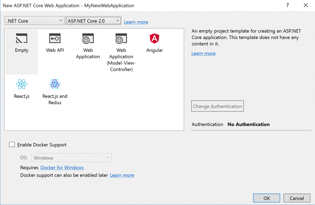 SPA templates(Angular, React etc) with ASP .NET Core 2.0 – Neel Bhatt