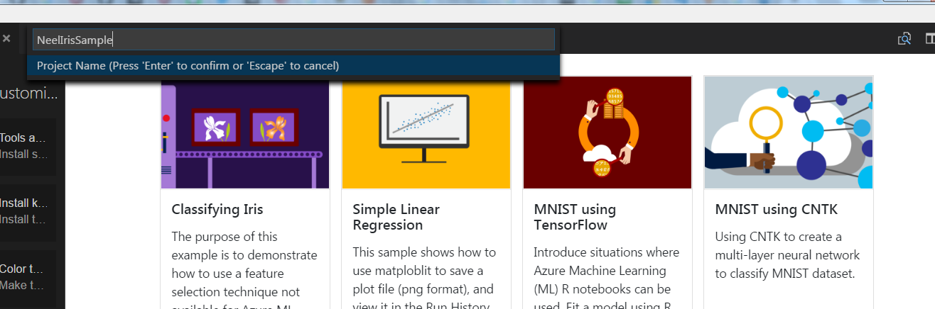 Visual Studio Code Tools for Artificial Intelligence(AI): First look ...