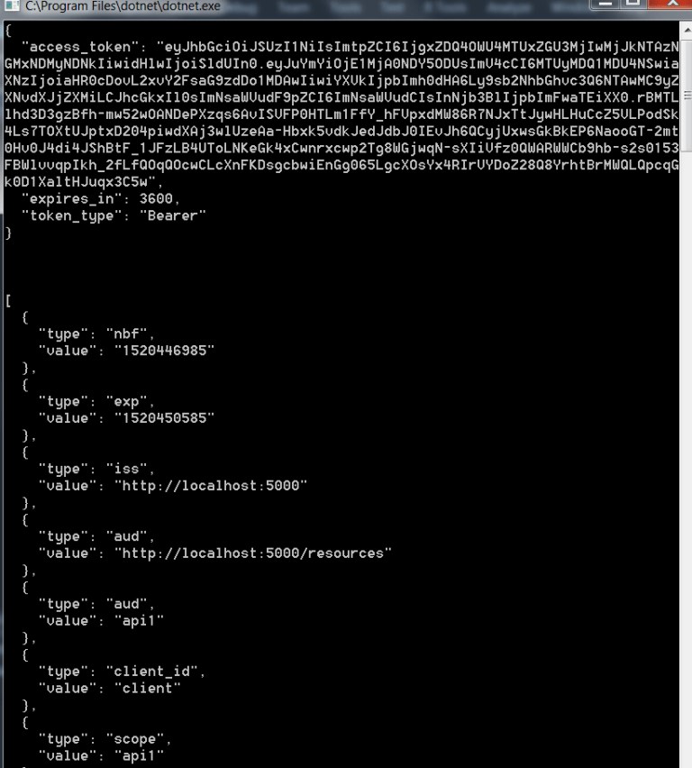 Web API Security with IdentityServer4: IdentityServer4 with .Net Core ...