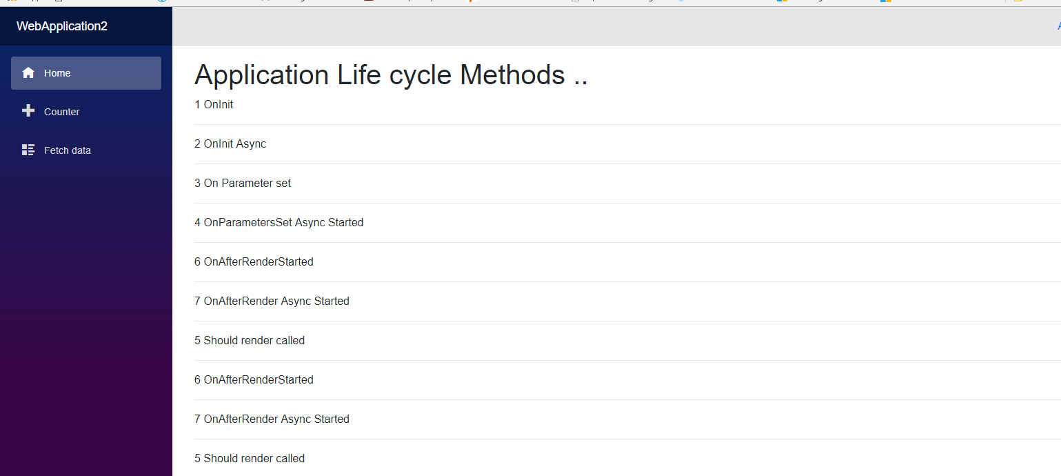 Application Bootstrap And Life Cycle hooks in Blazor – Neel Bhatt